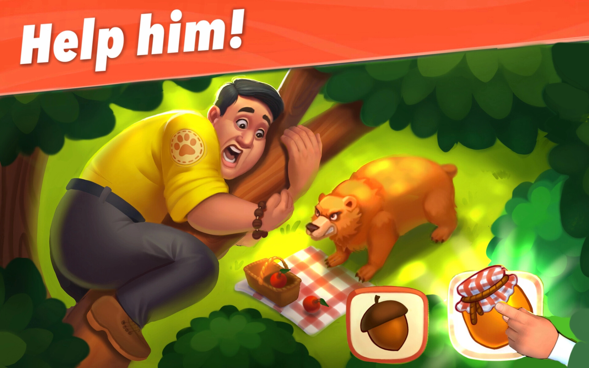 ArtStation - Promo art for casual mobile game