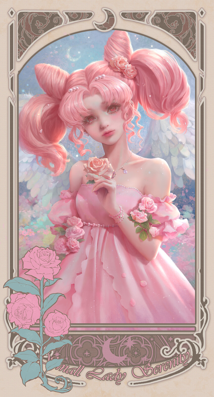 ArtStation - Sailor Moon Small Lady