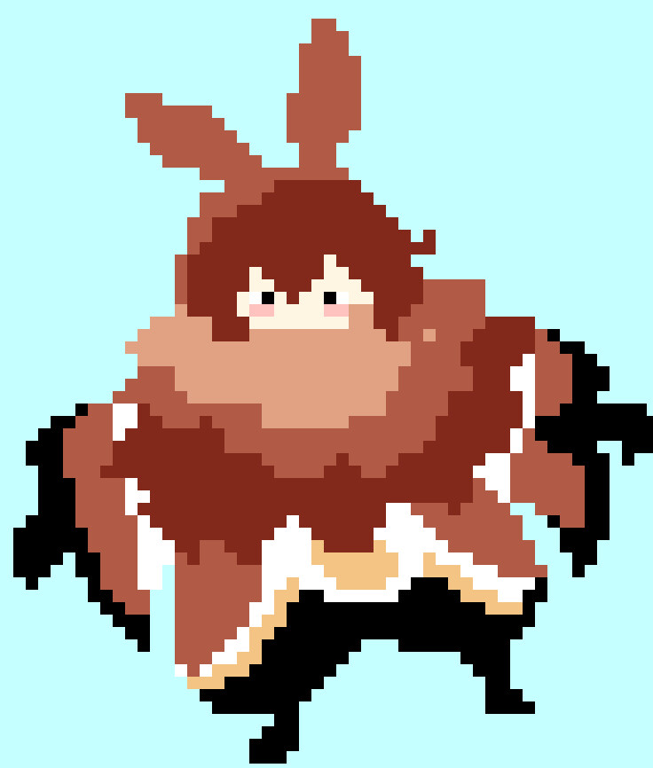 ArtStation - Pixel art from genshin