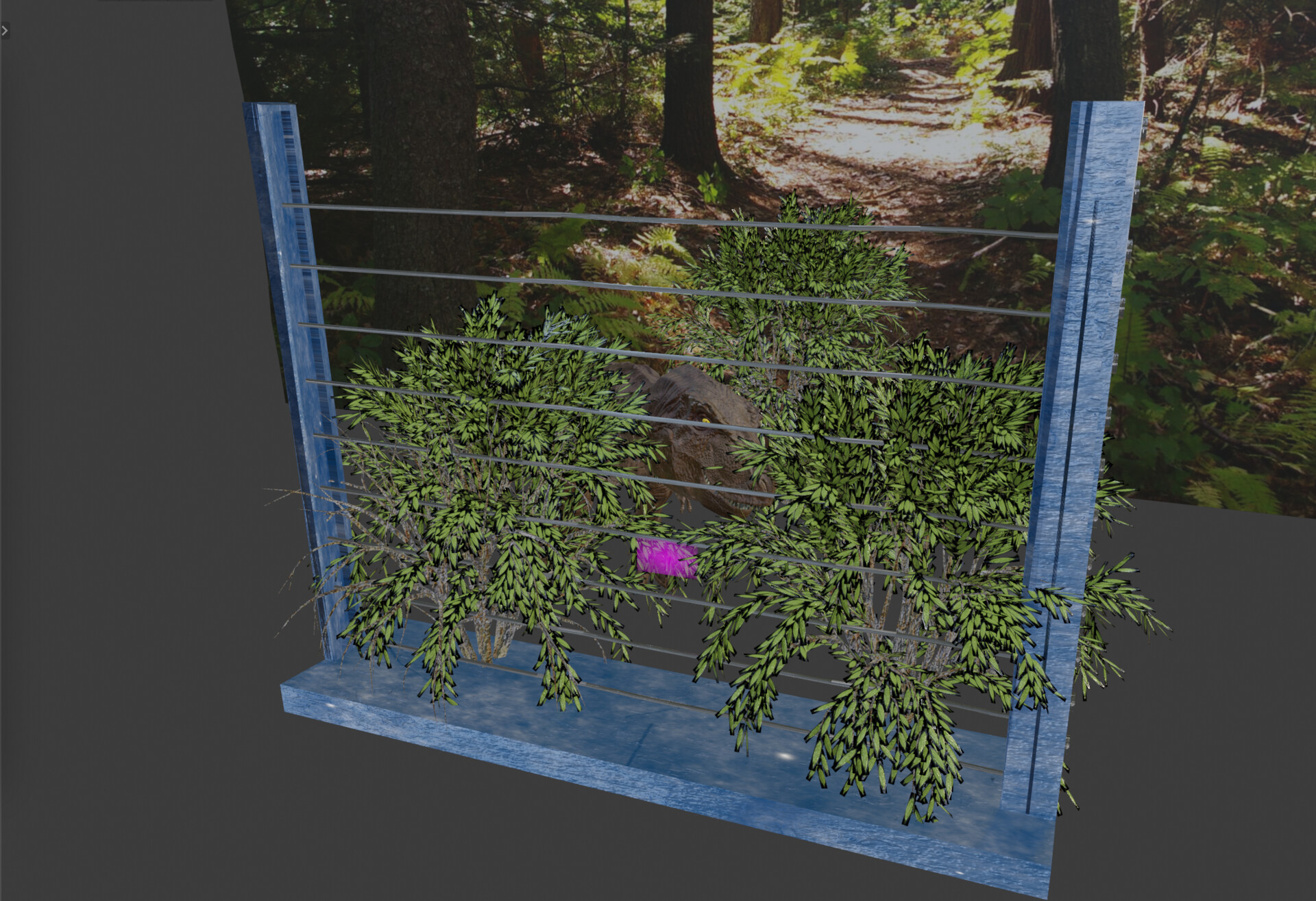 Quentin Guillois - jurrassic render