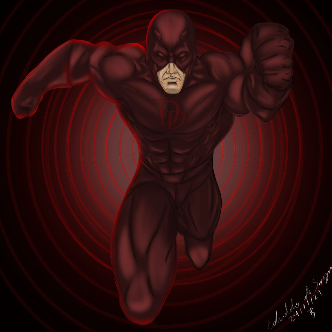 ArtStation - Demolidor Marvel
