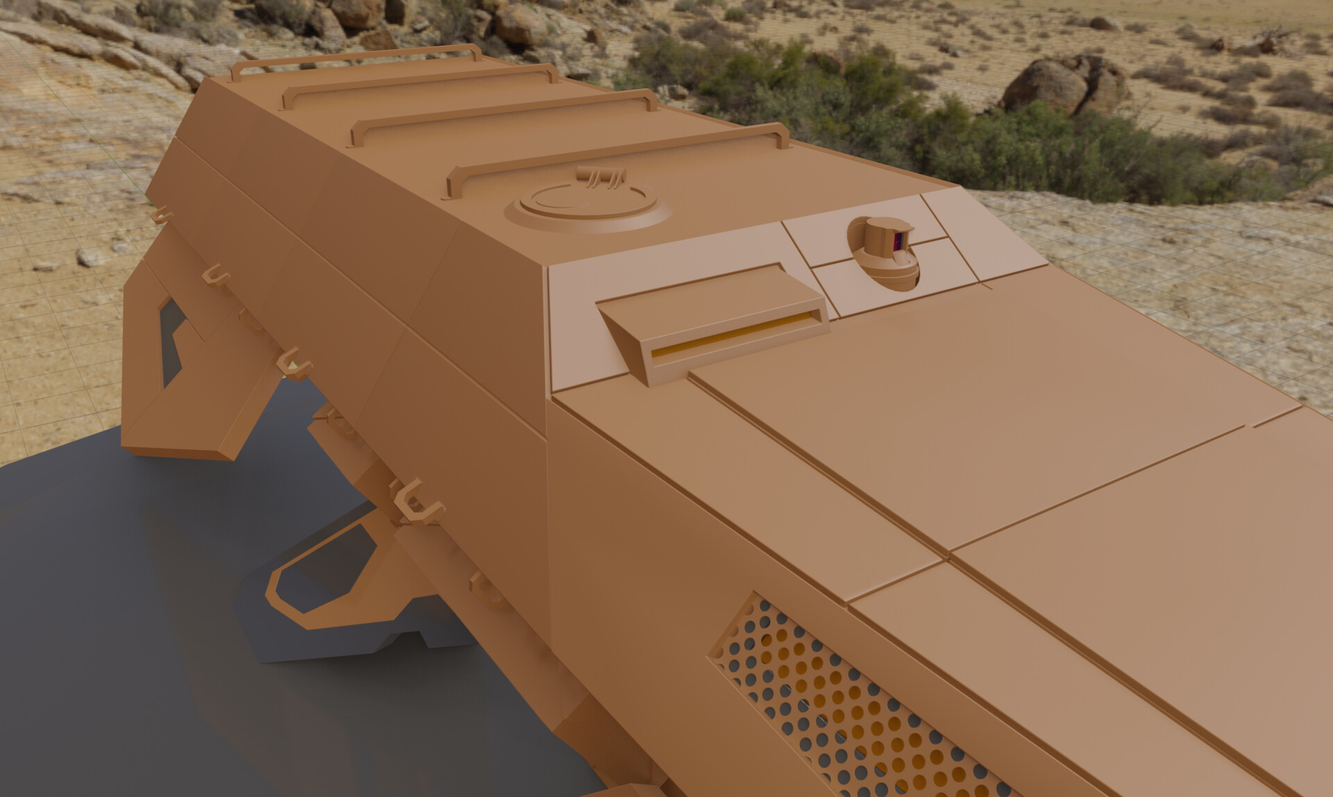 Gabriel Borg - Armoured Troop Dropship