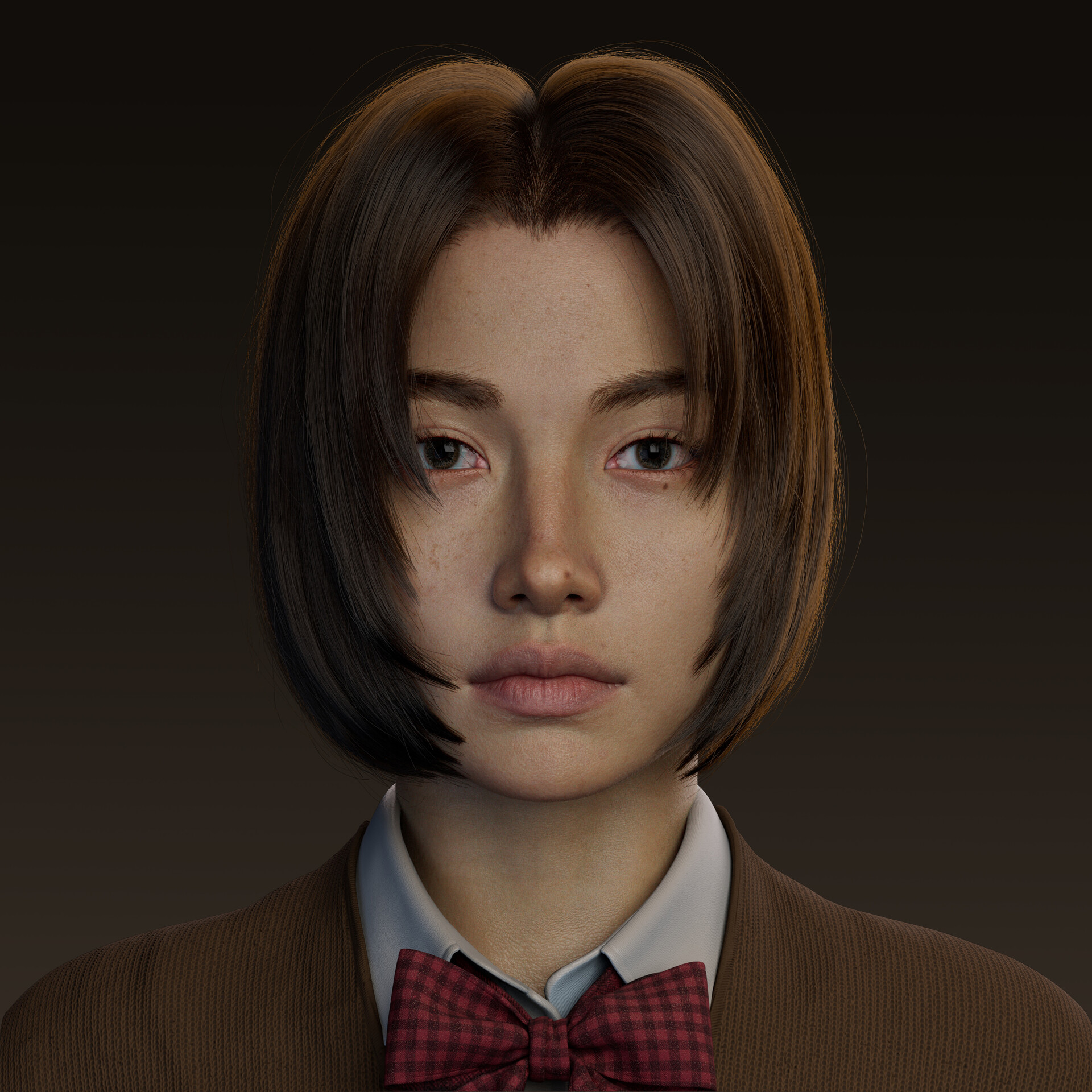 ArtStation - female classmate