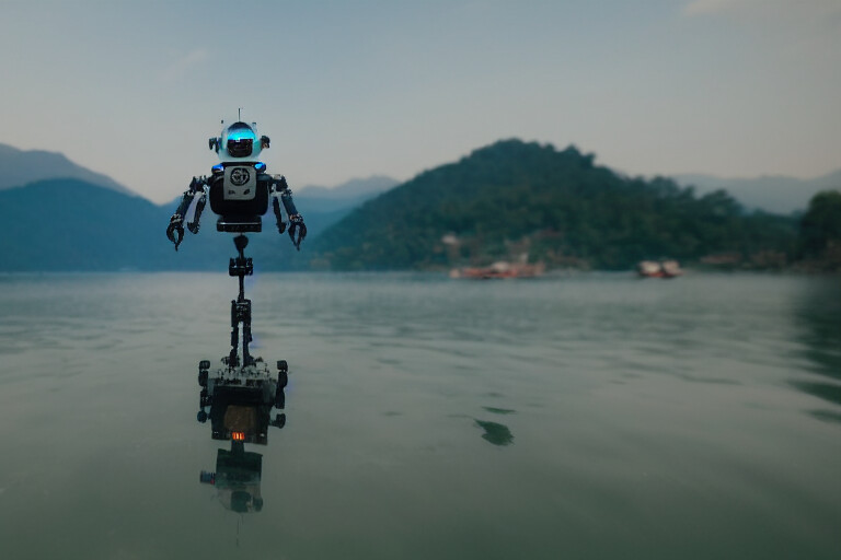 ArtStation - Robotic flying mech in Pokhara