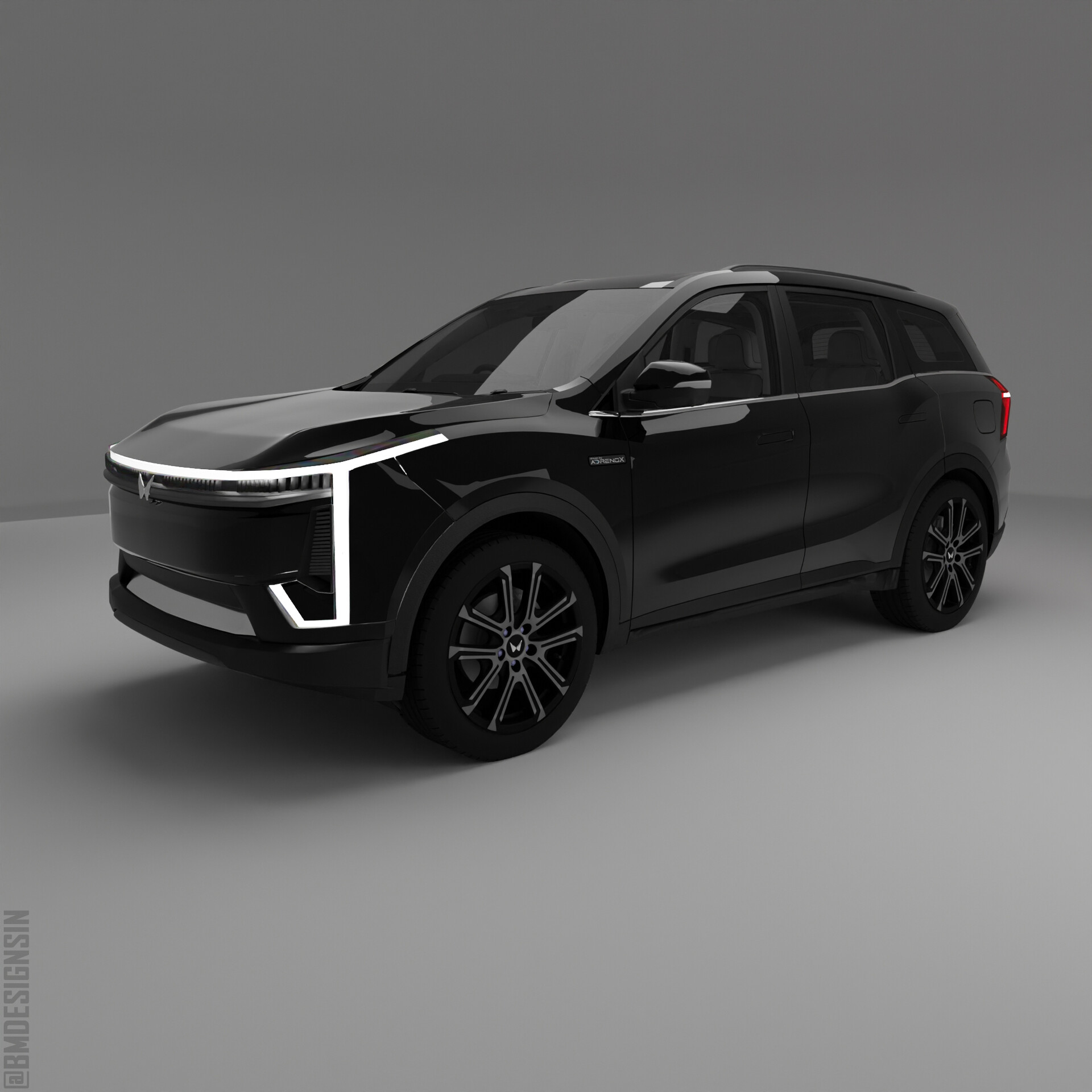 ArtStation - Mahindra XUV700 Ev Render