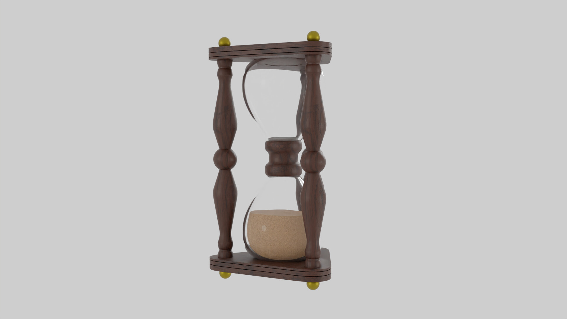 ArtStation - 3d hourglass model