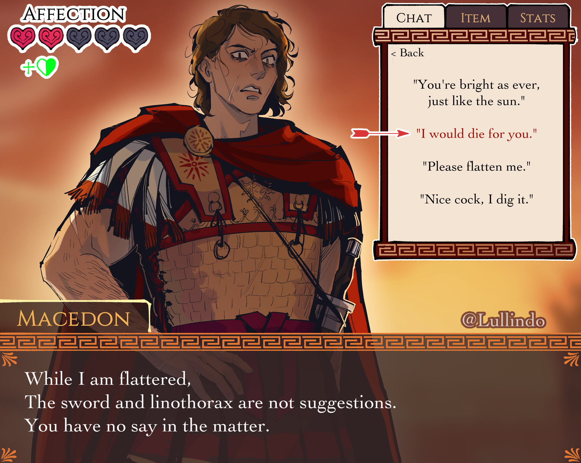 Basuki - Ancient Greece Dating Simulator