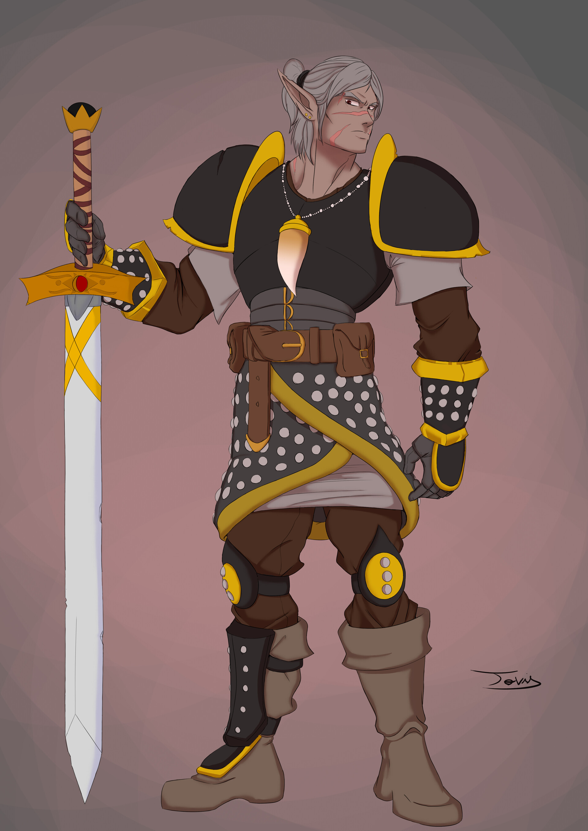 ArtStation - Boogie - Barbarian Elf