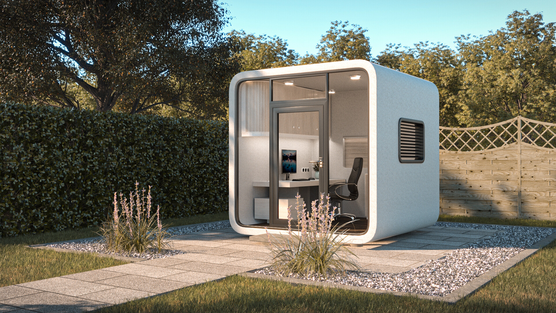 ArtStation - Outdoor Office