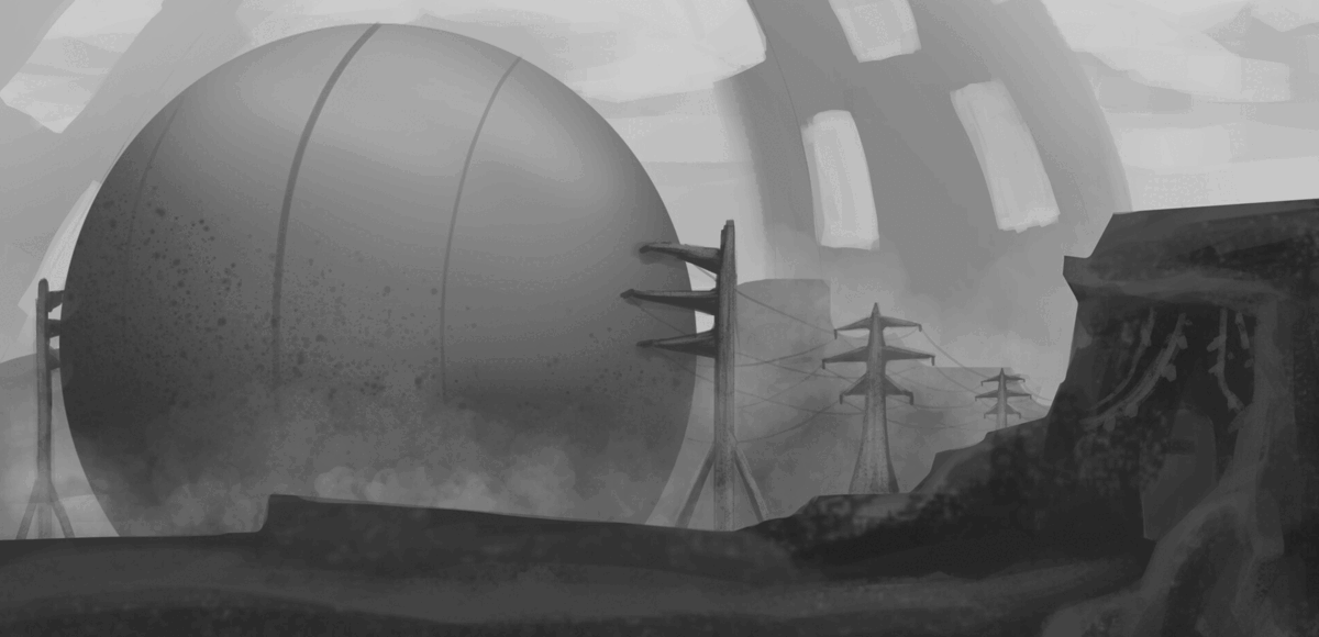 Szofia Zonai - Research Station - Environmental Concept Art