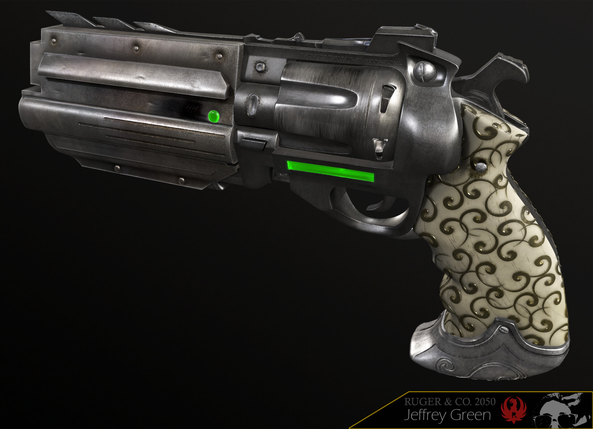 Jeffrey Green - Futuristic Ruger Magnum