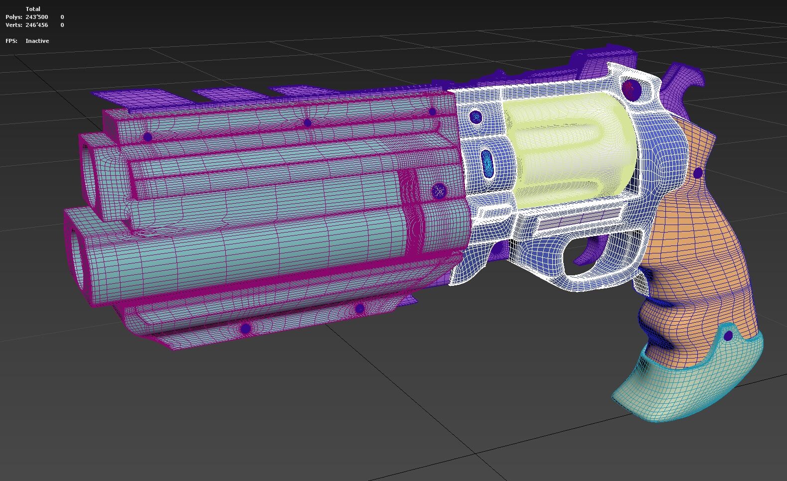 Jeffrey Green - Futuristic Ruger Magnum