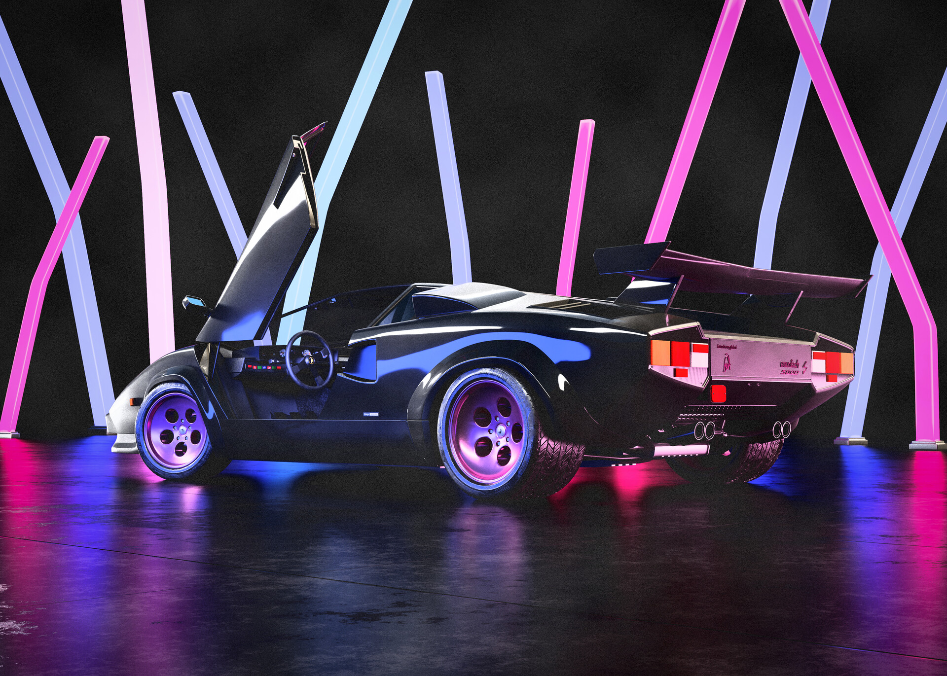 ArtStation - Back to the 80's
