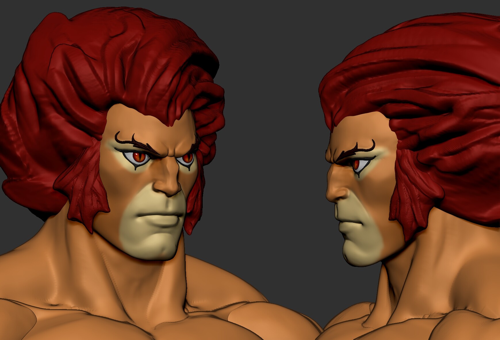 Pablo Perdomo - Thunder Cats Lion sketch