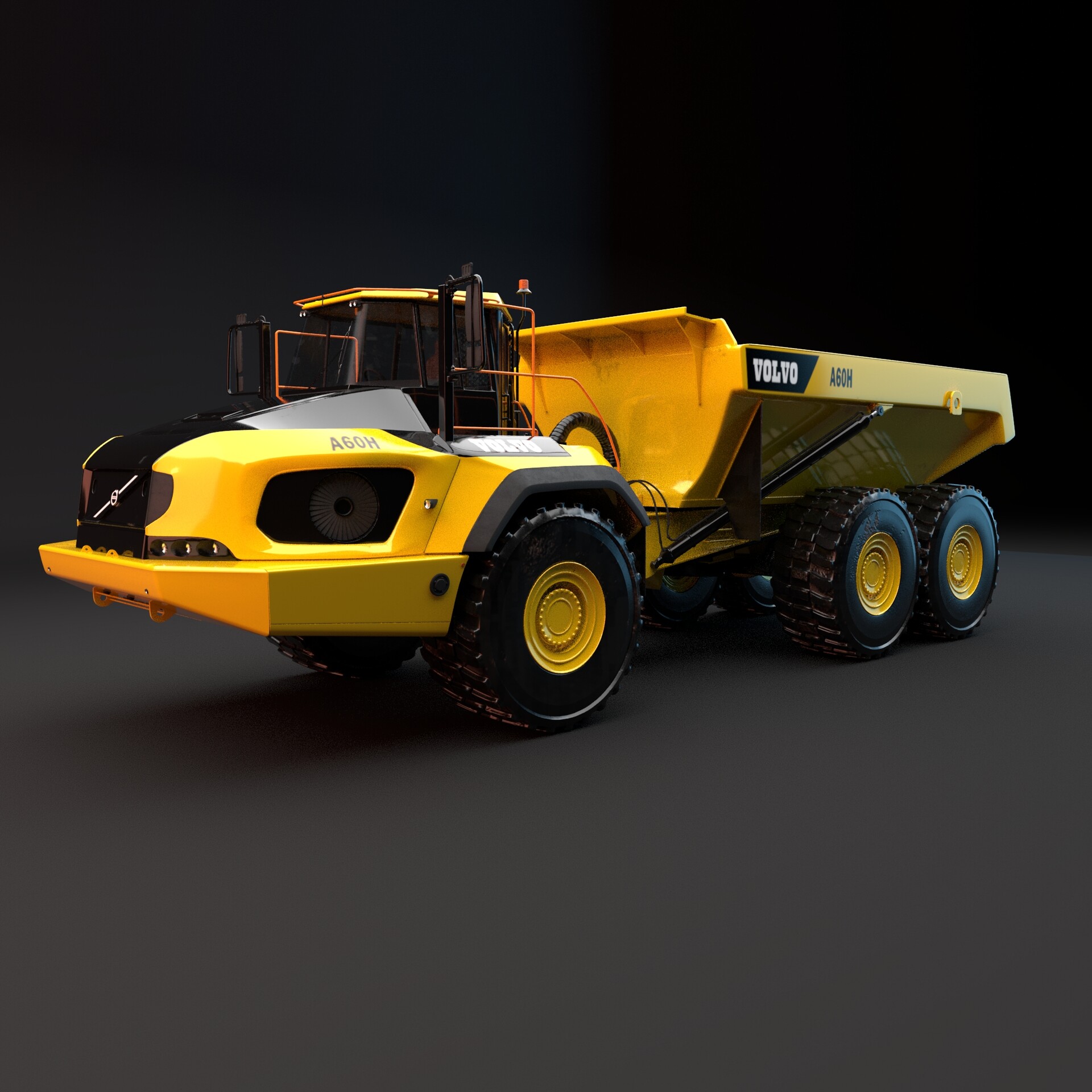 ArtStation - Mining Haul Truck