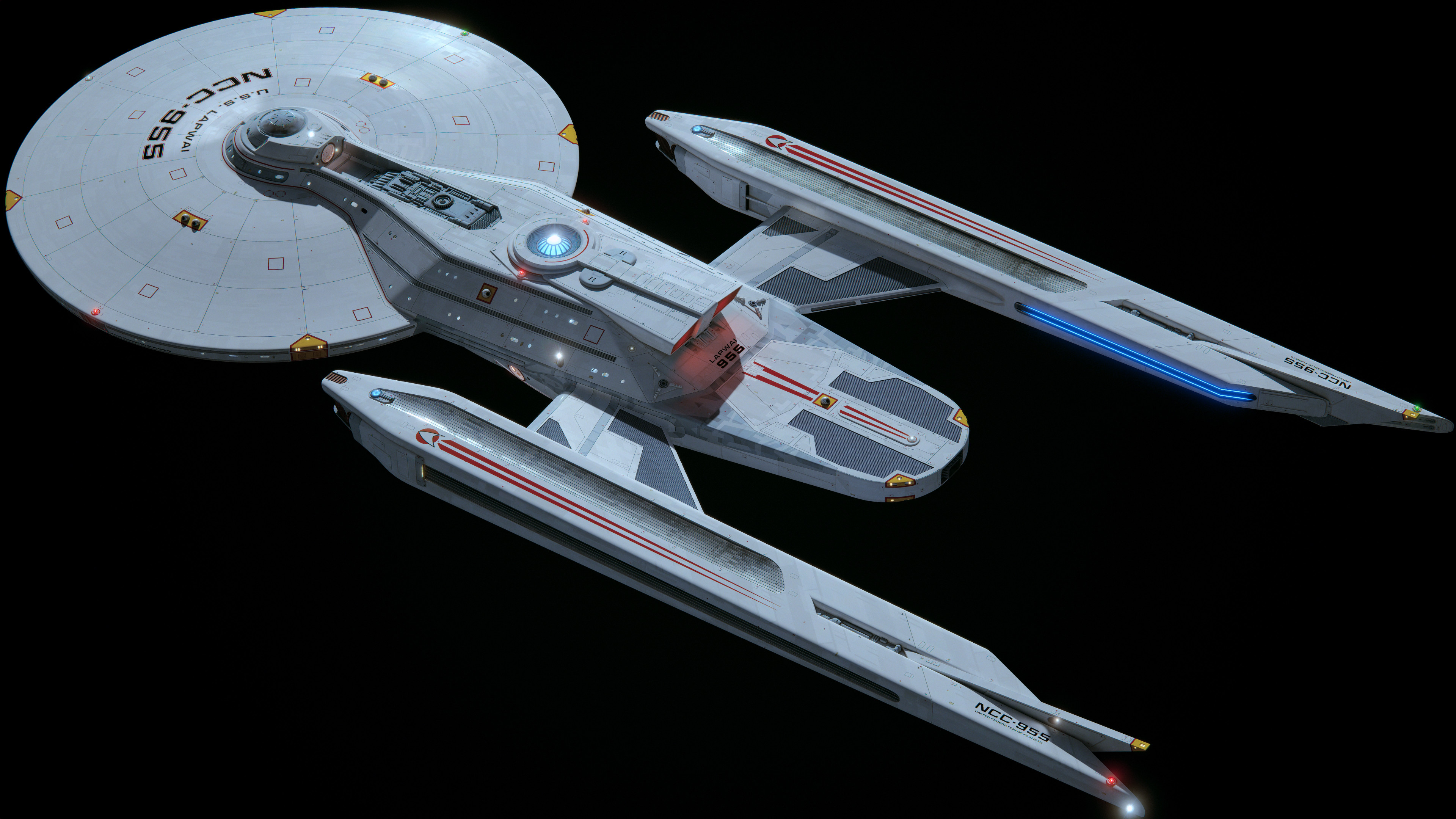 Howard Day - The USS Lawpai (NCC-955) takes on a Klingon Bird of Prey!