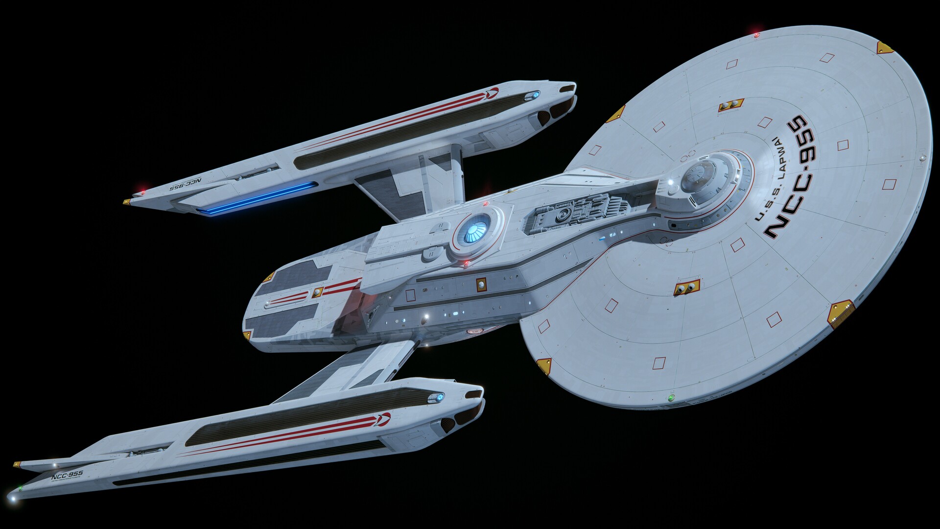Howard Day - The USS Lawpai (NCC-955) takes on a Klingon Bird of Prey!