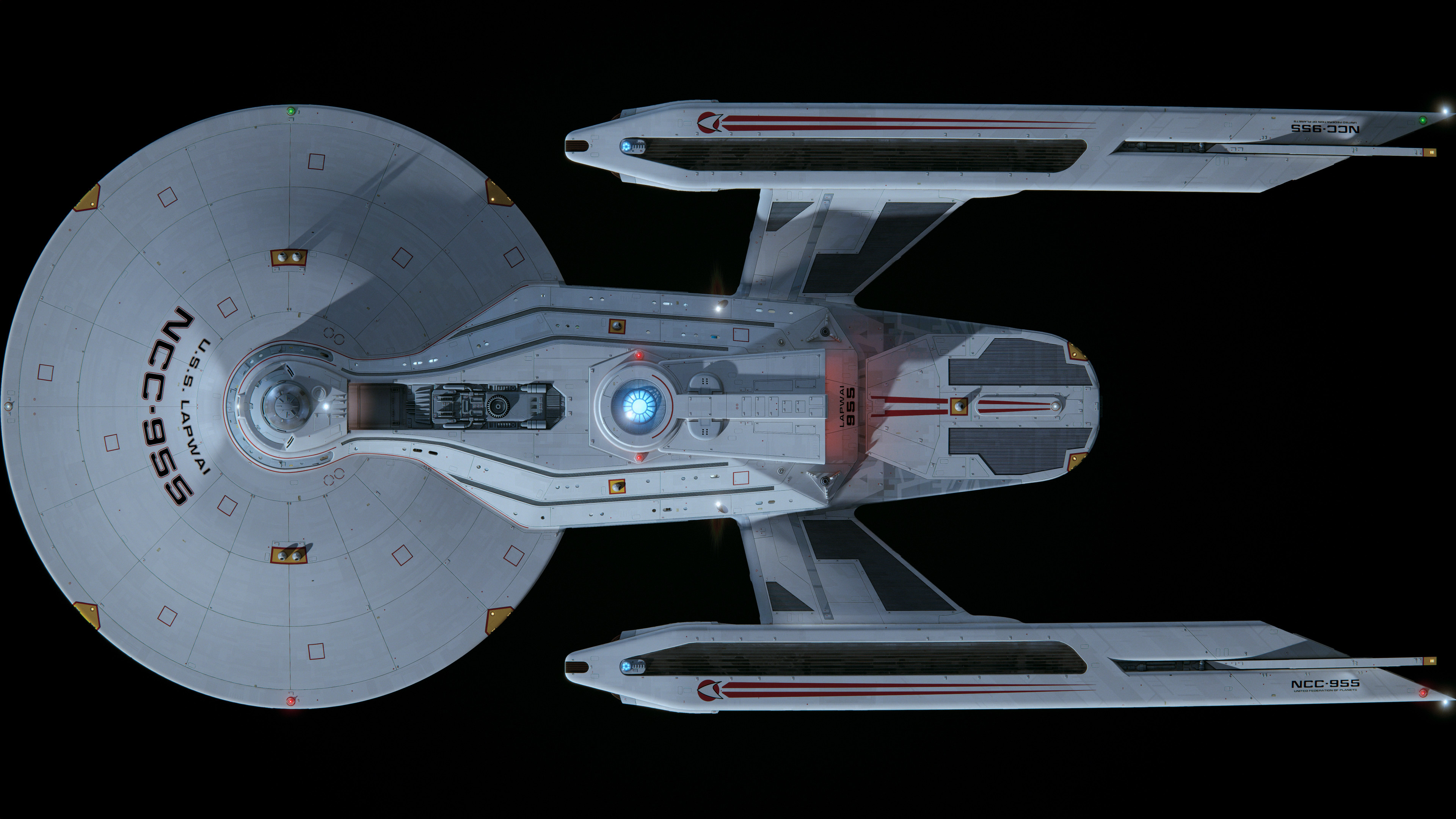 Howard Day - The USS Lawpai (NCC-955) takes on a Klingon Bird of Prey!