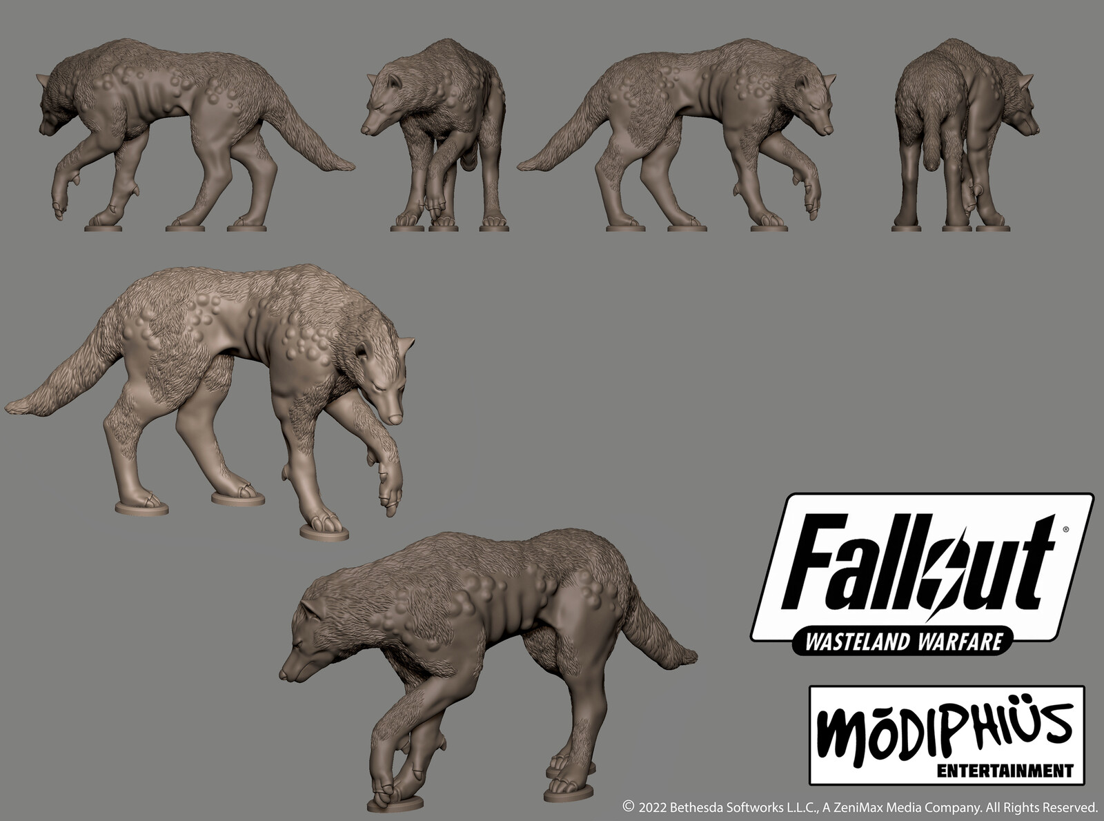 Sean H Bullough - Fallout - Wasteland Warfare - Wasteland Creatures ...