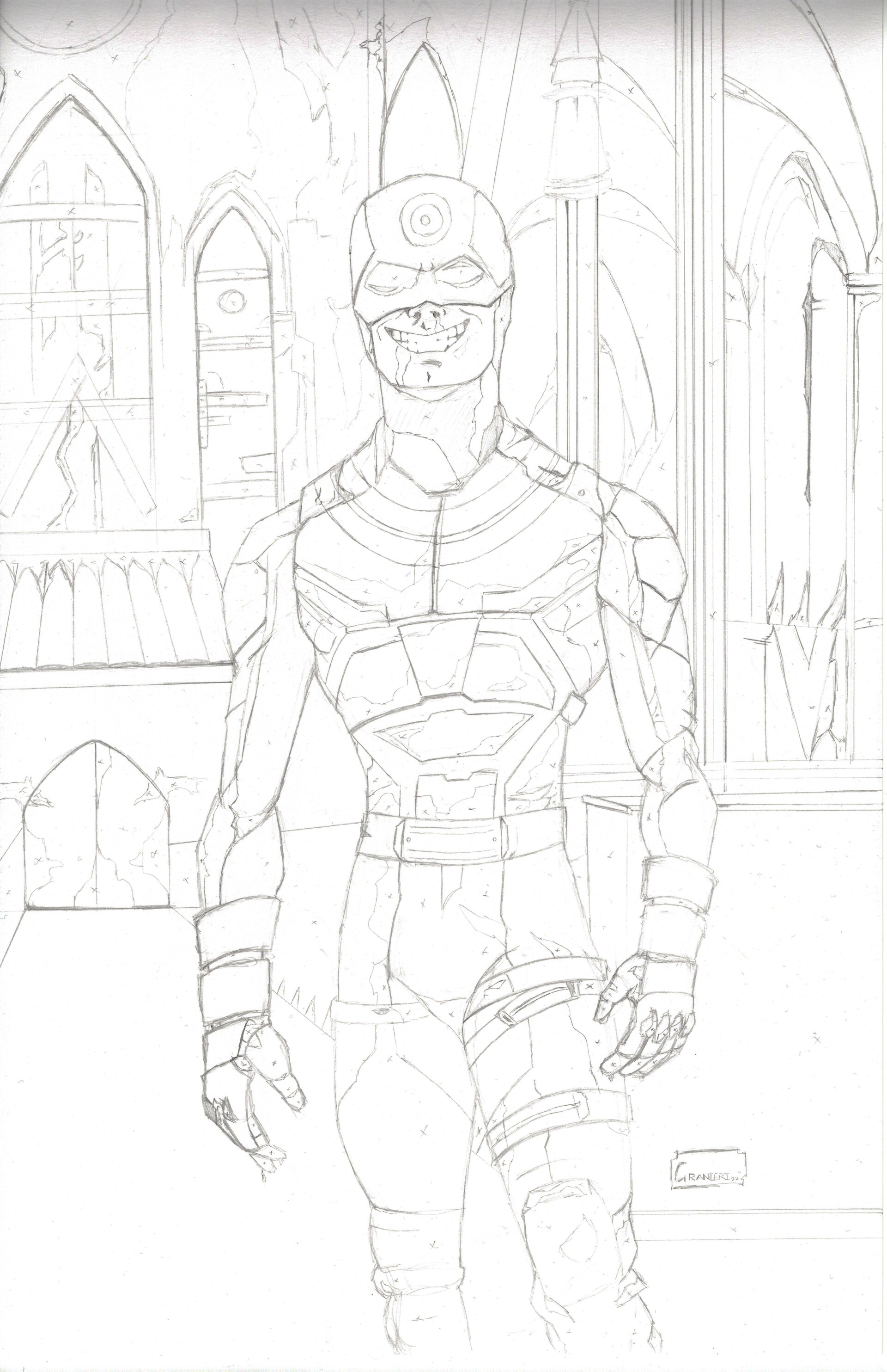 marvels bullseye coloring pages