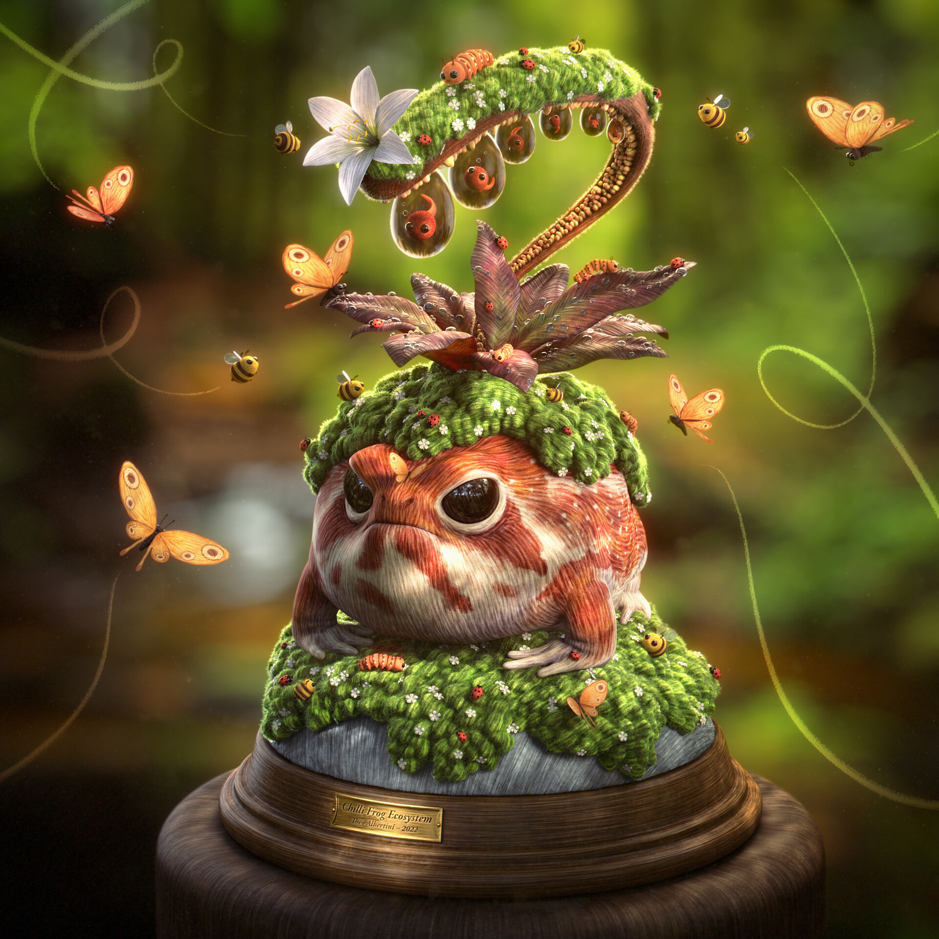 ArtStation - Chilli Frog Ecosystem