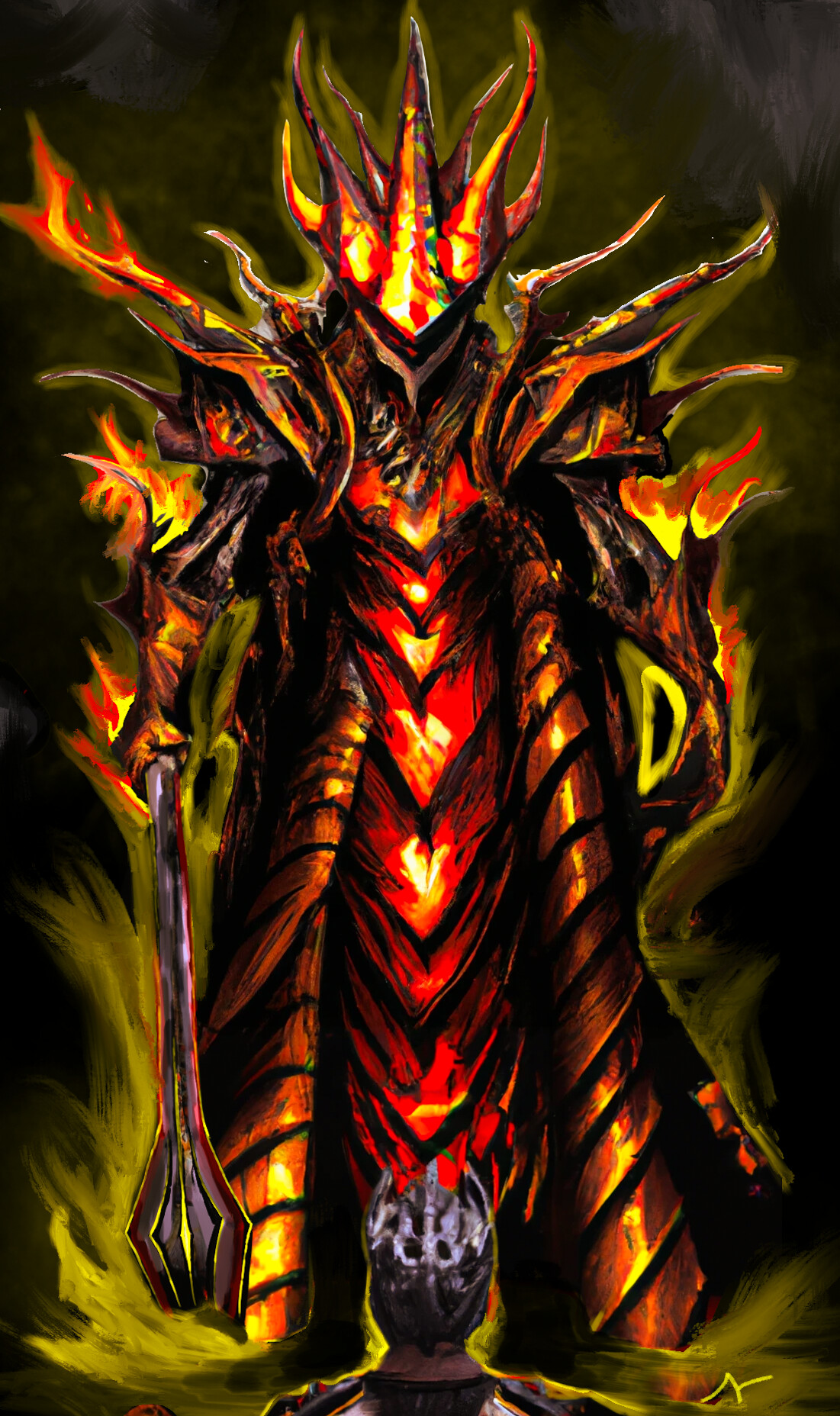 ArtStation - Morgot & Sauron