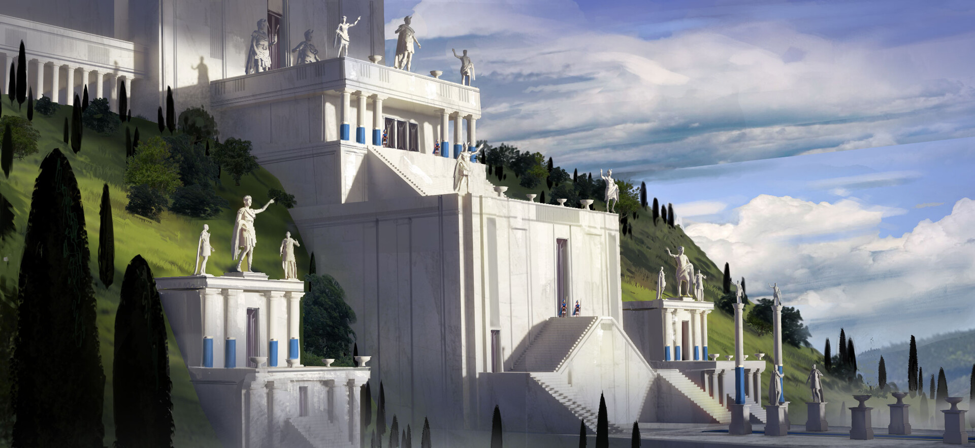 ArtStation - White temple
