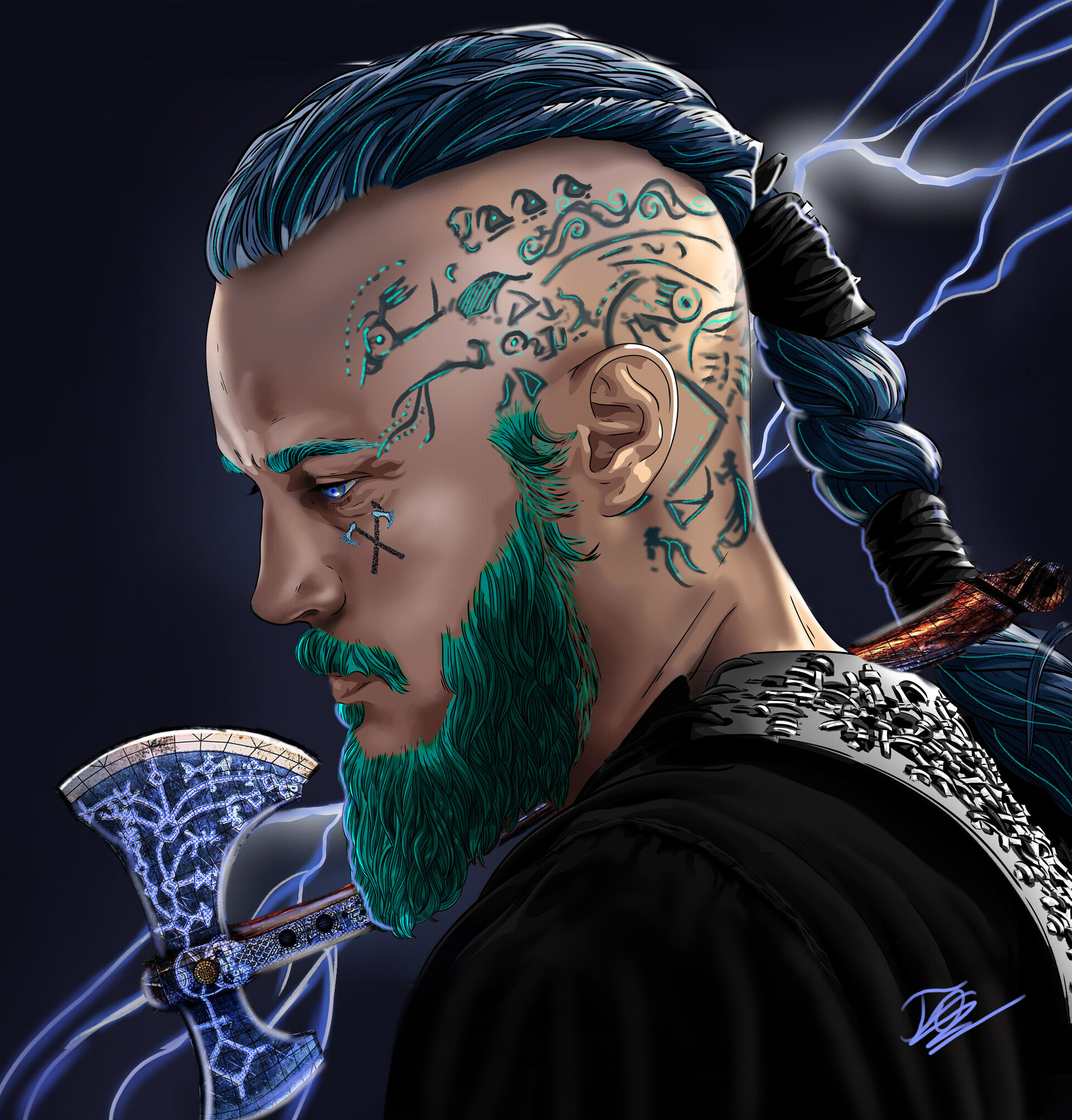 ArtStation - King 👑 RAGNAR LODBROK