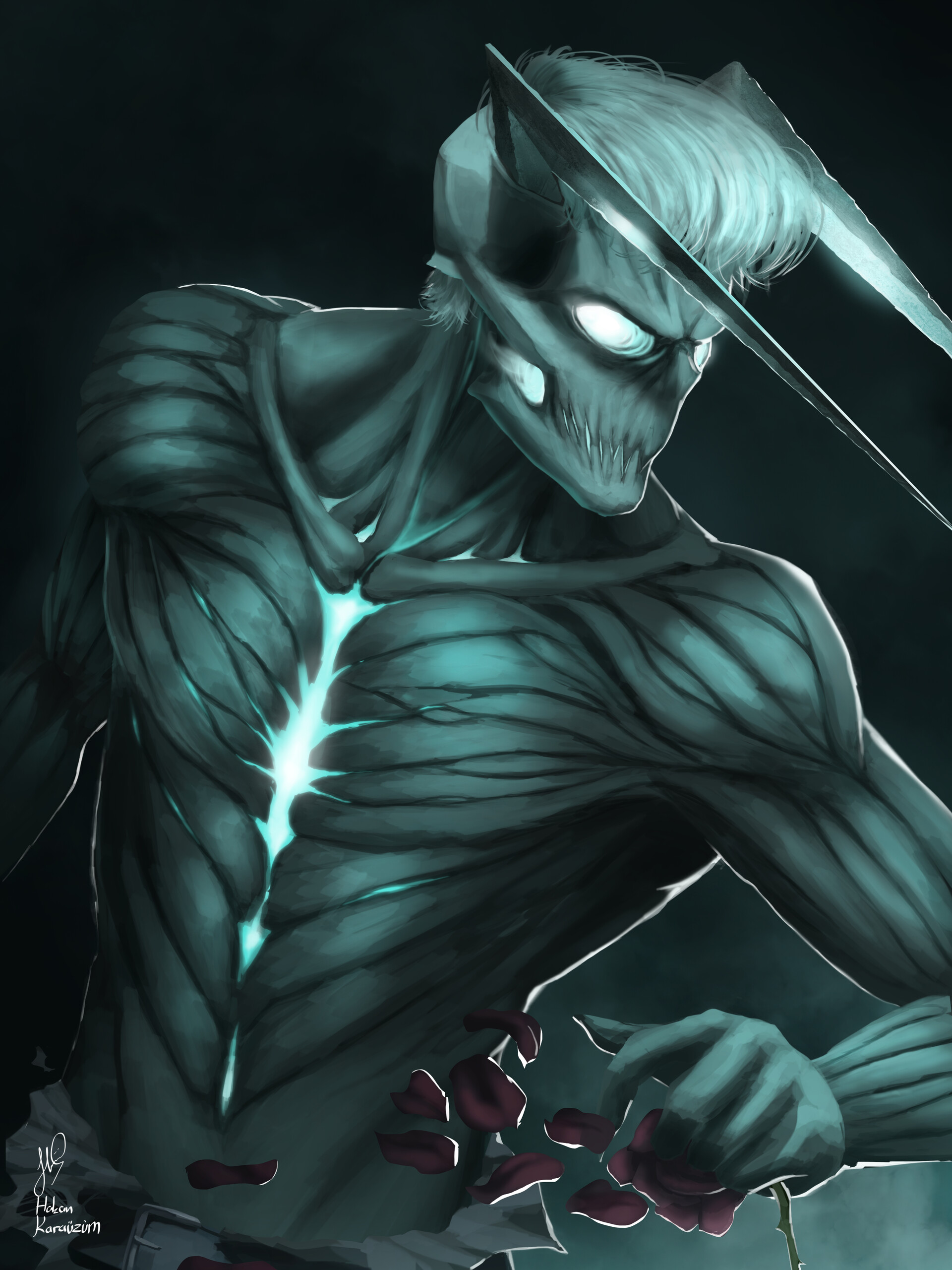 ArtStation - Ice Heart - Demon Form