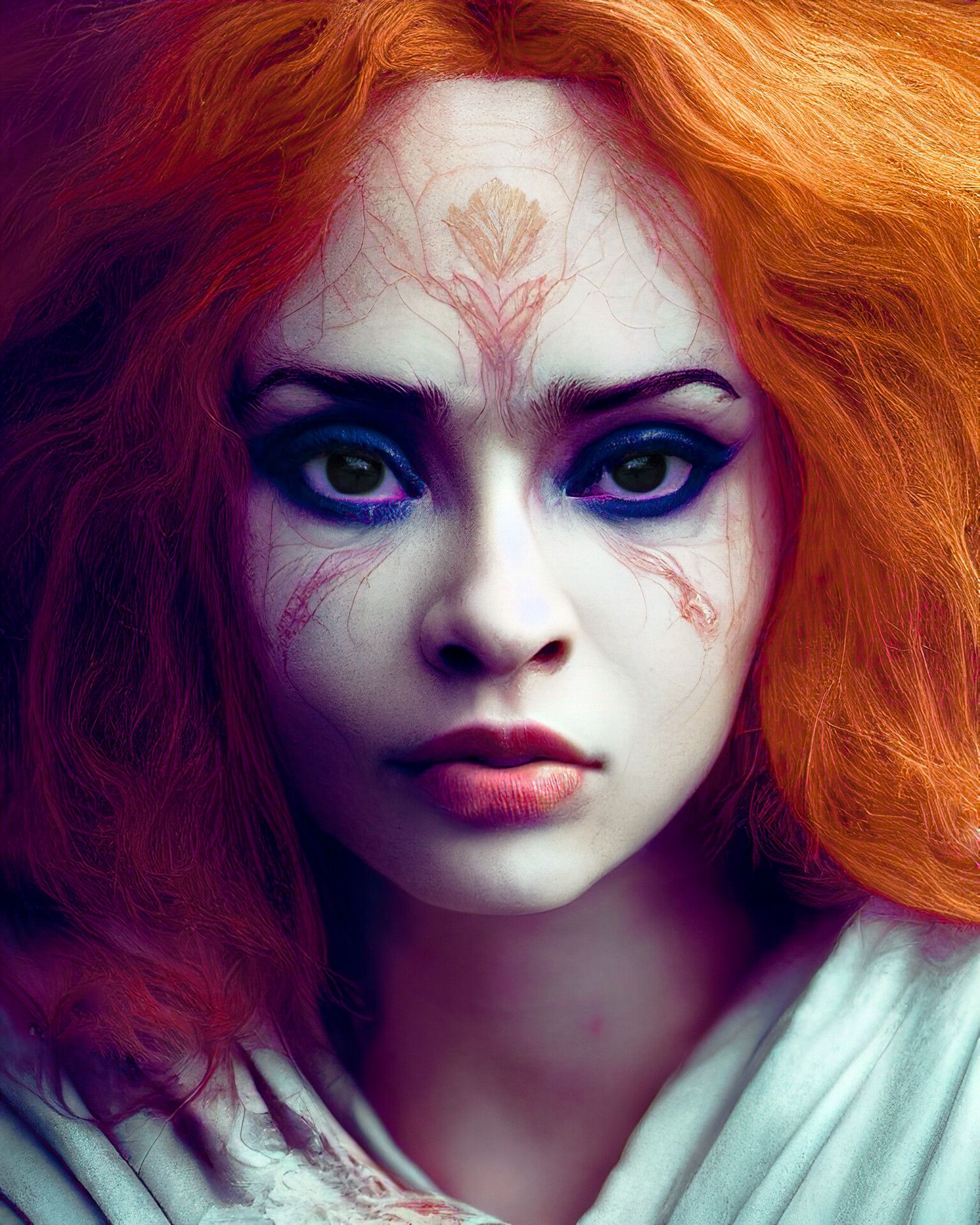 ArtStation - REDHEAD EVIL WITCH