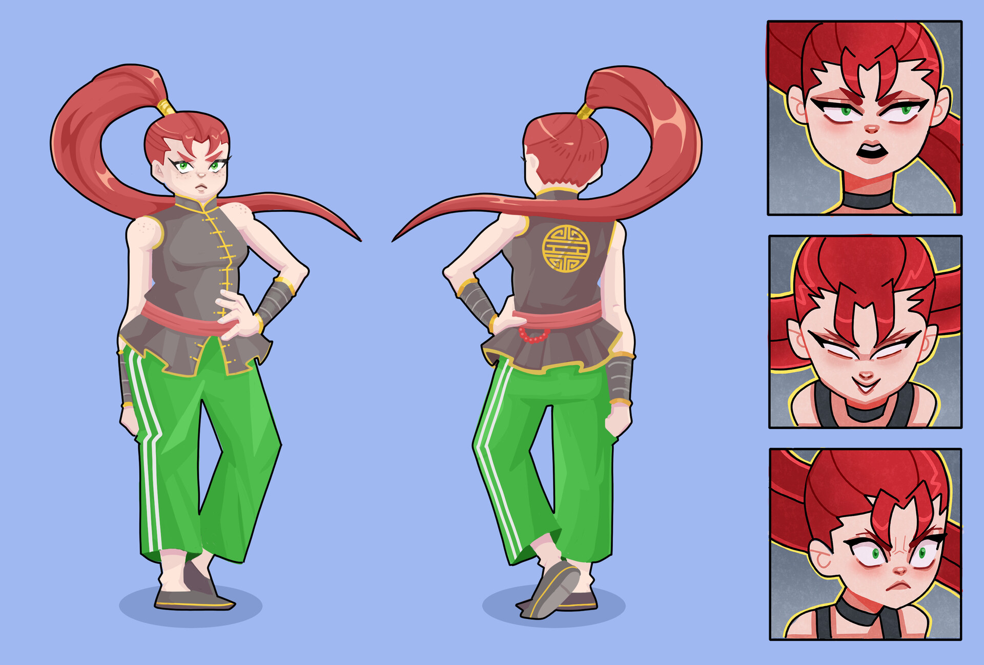 ArtStation - Snake Fist Student