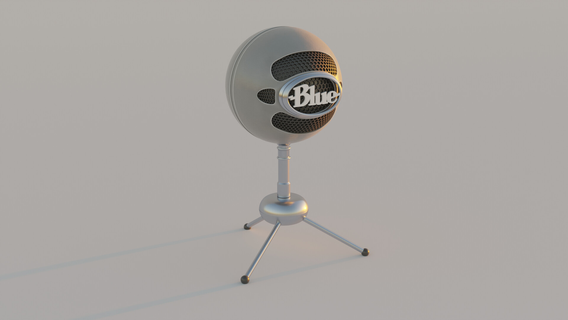 ArtStation - Blue Snowball Microphone