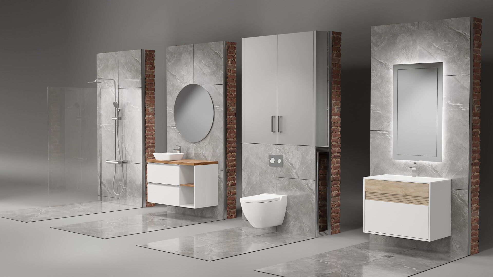 ArtStation - Luxury Bathroom Assets Set 1