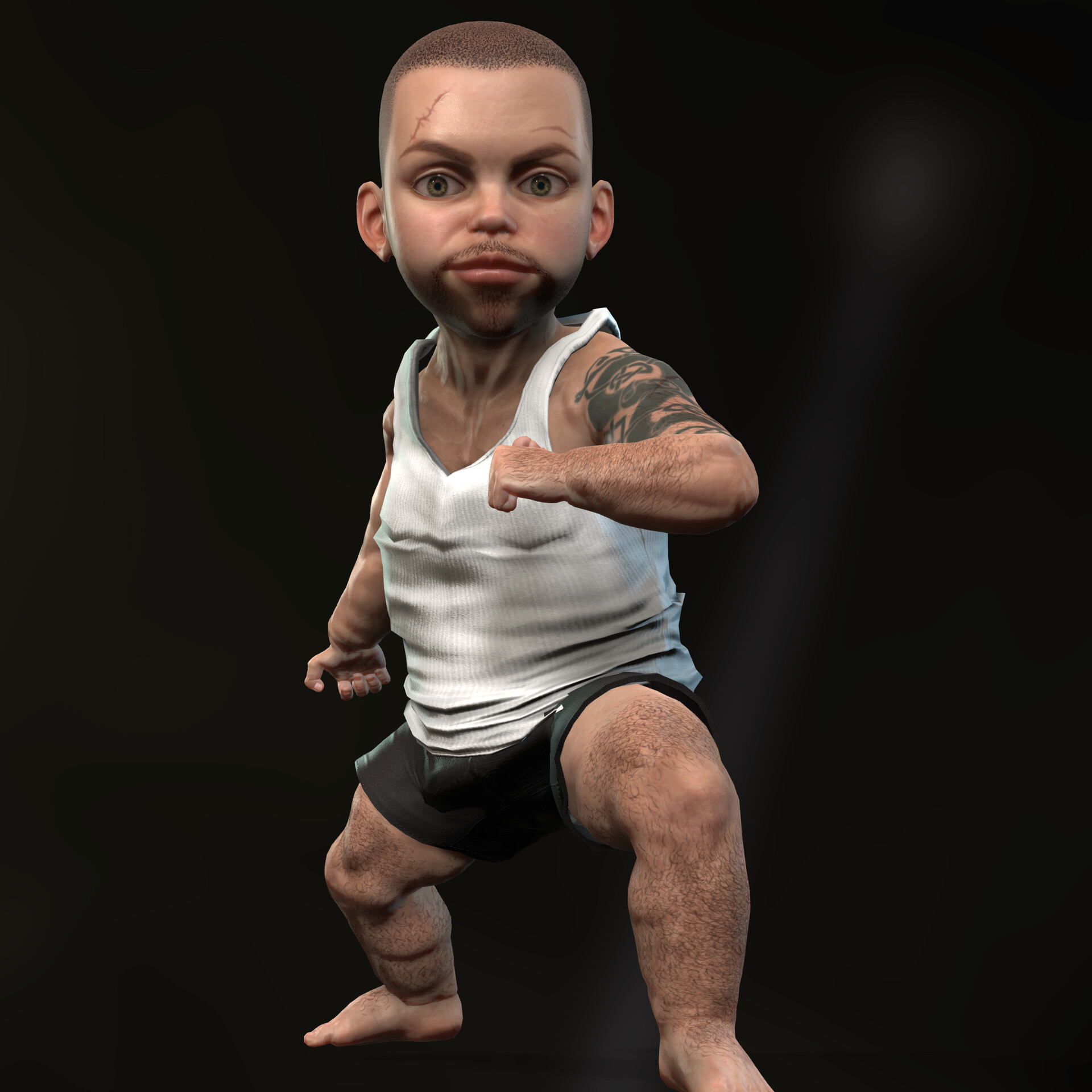 ArtStation - Mafia Tattooed Kid