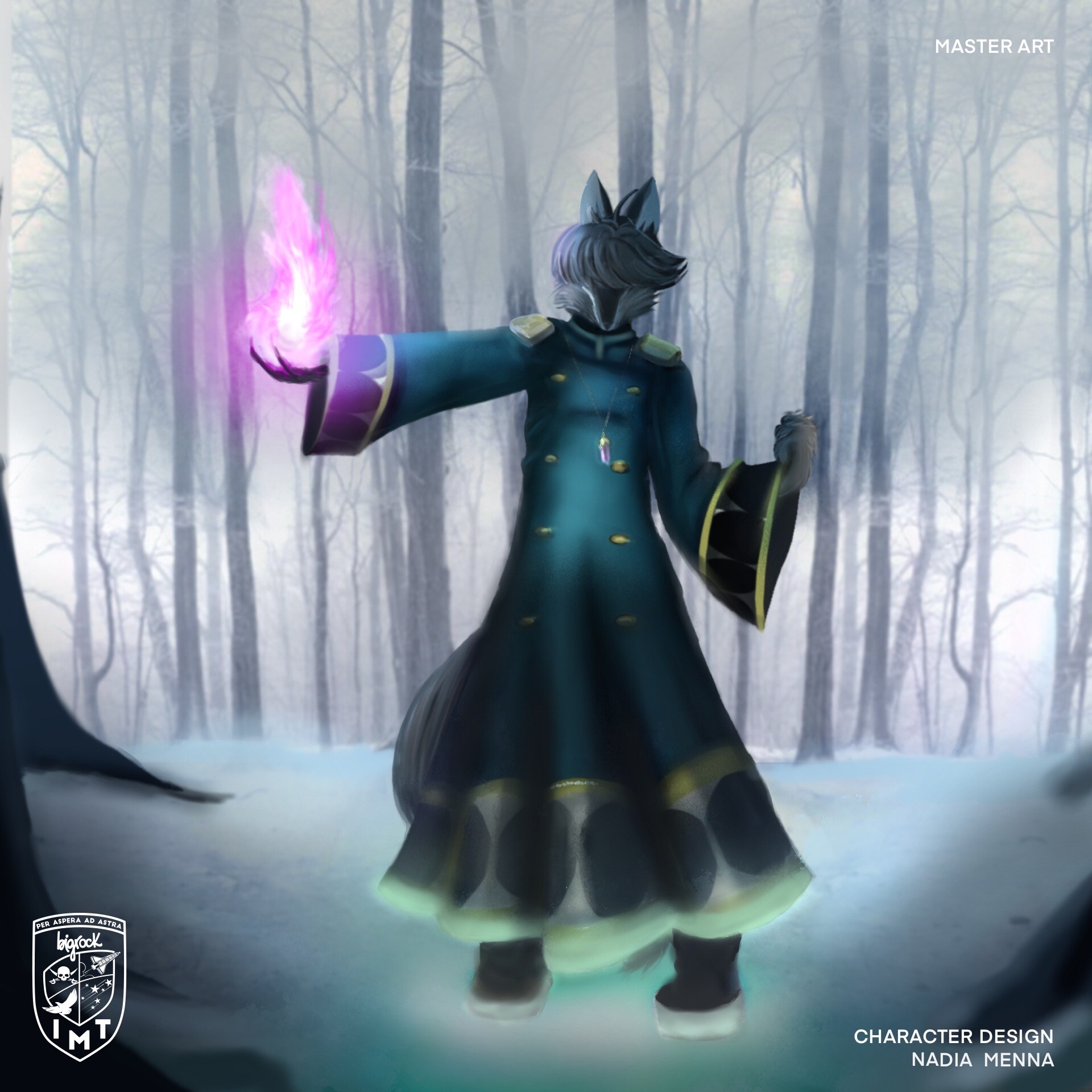 ArtStation - Walnut Wizard Fenrir