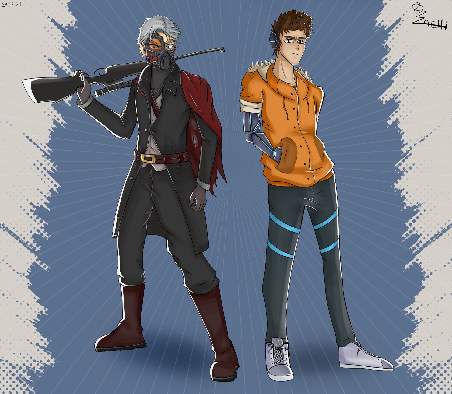 ArtStation - The Hunter & The Hacker