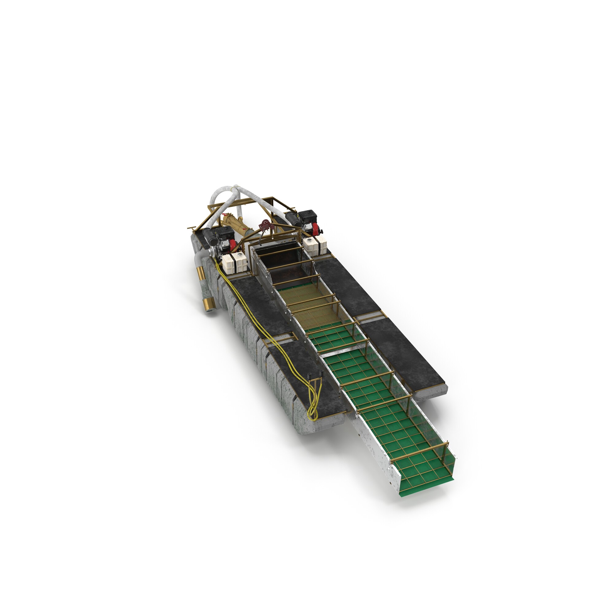 ArtStation - Diamond Gold Dredge