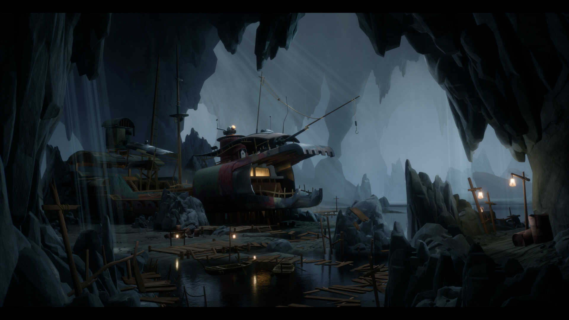 ArtStation - Scavanger Hideout