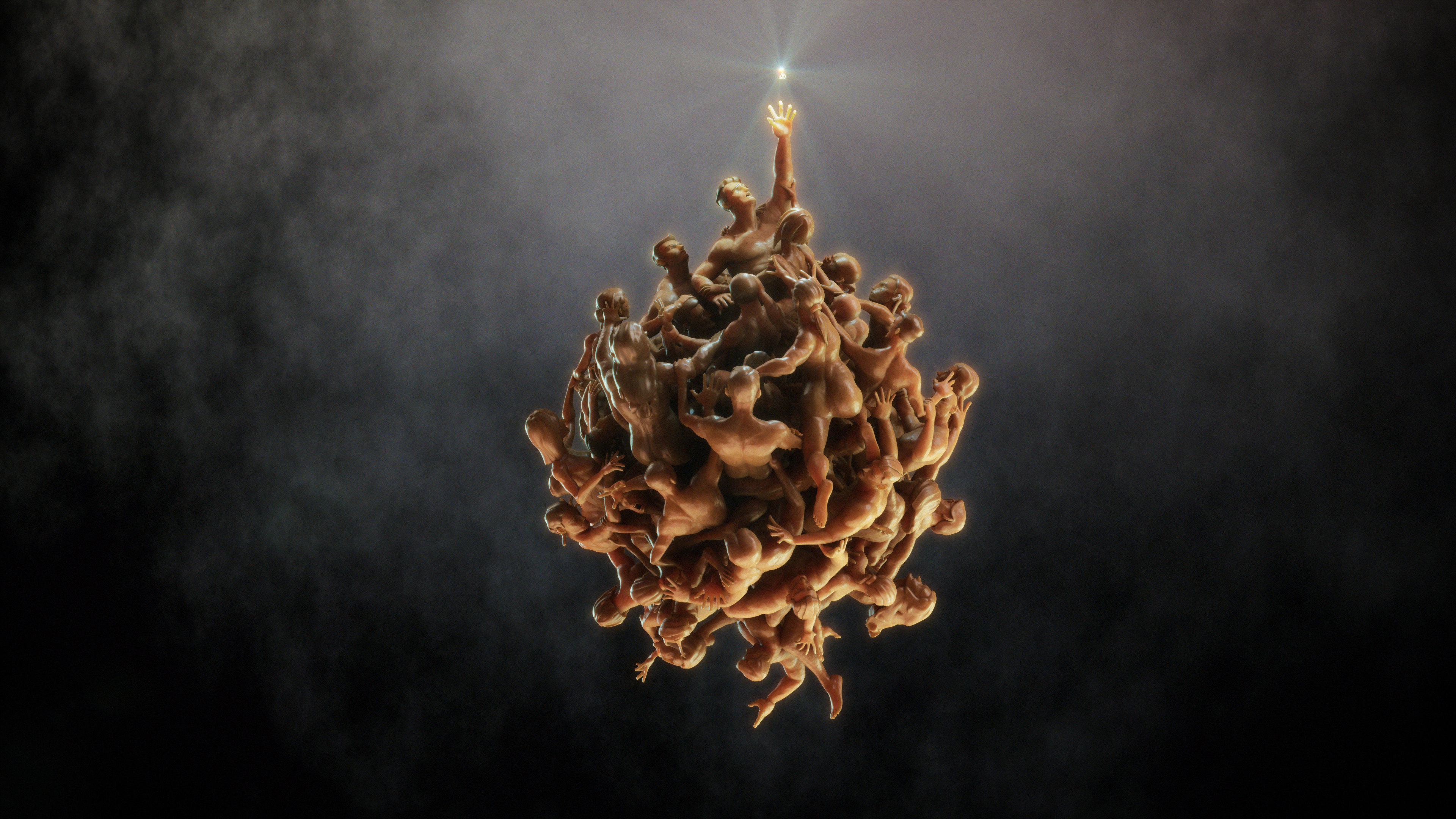 Nico Hintelmann - Stylized Knot of People