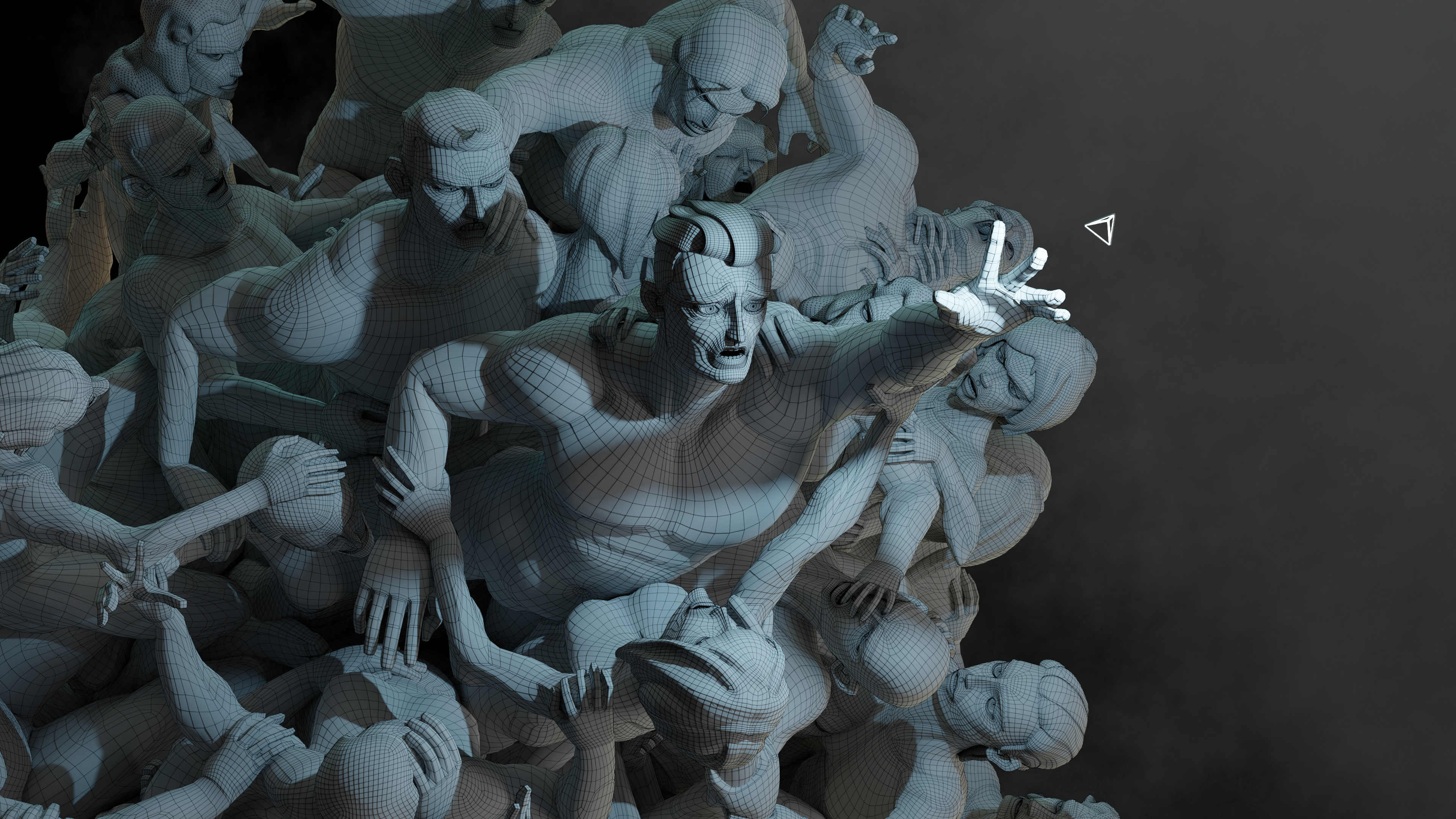 Nico Hintelmann - Stylized Knot of People