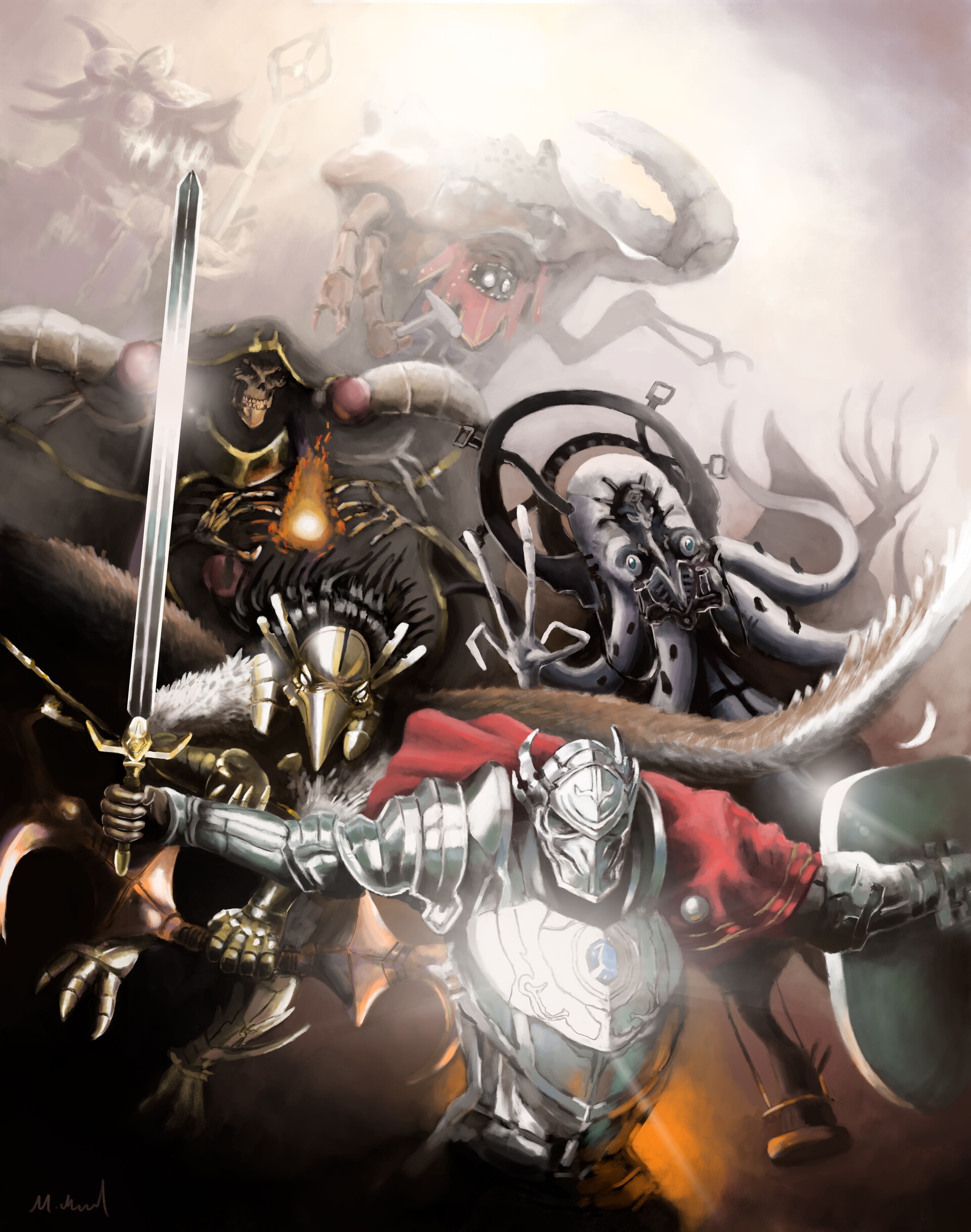 ArtStation - Overlord - Supreme Beings