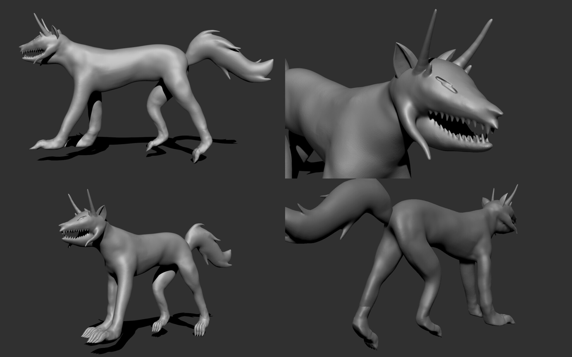 ArtStation - 3D Creature Sculpt