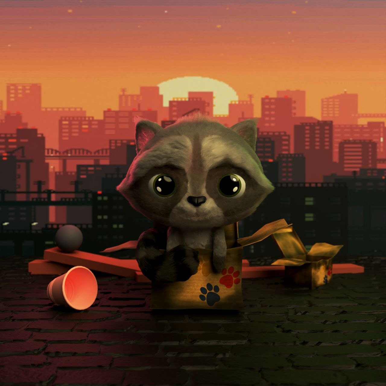 ArtStation - Raccoon