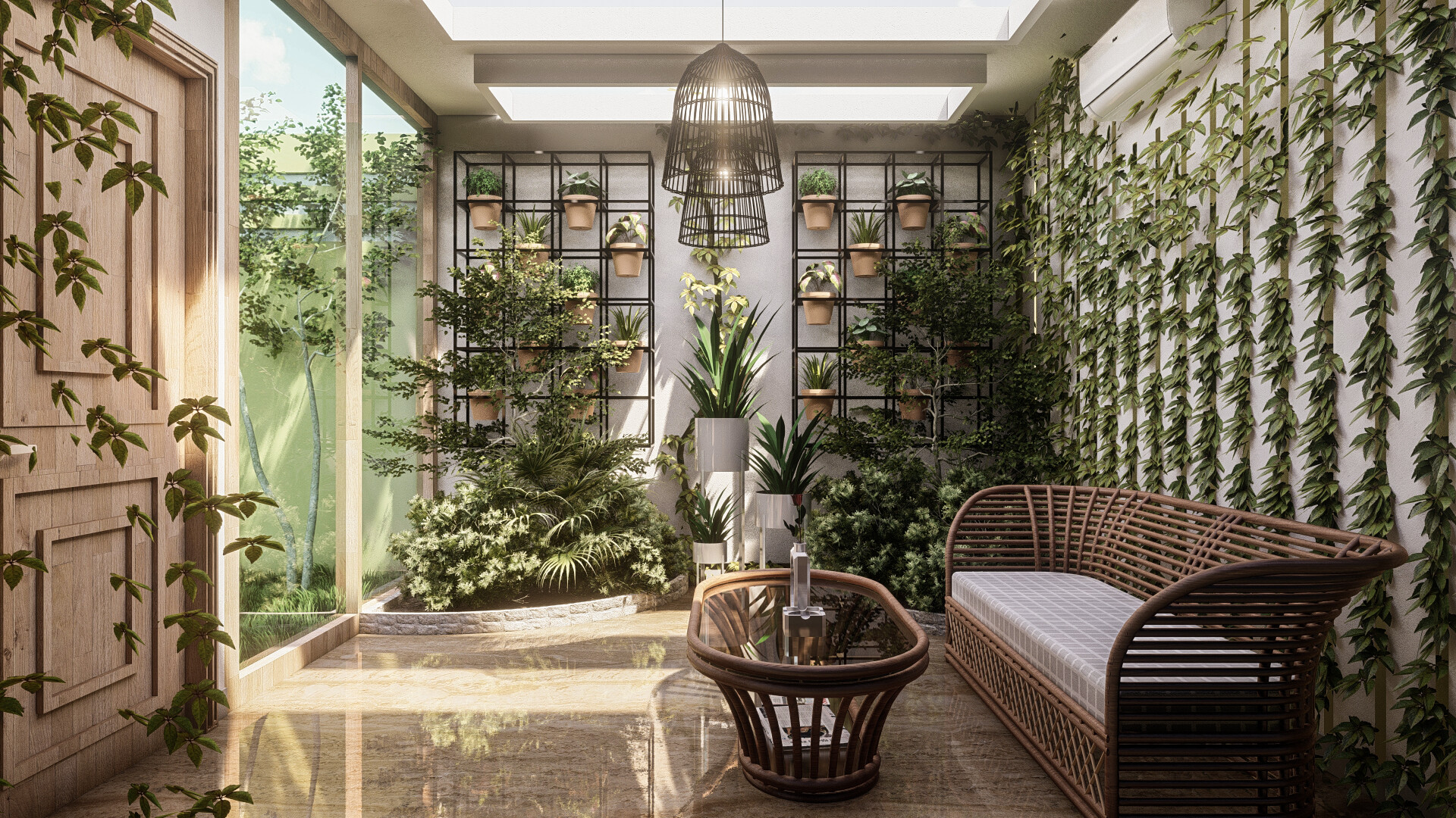 ArtStation - Interior Design for Indoor Garden