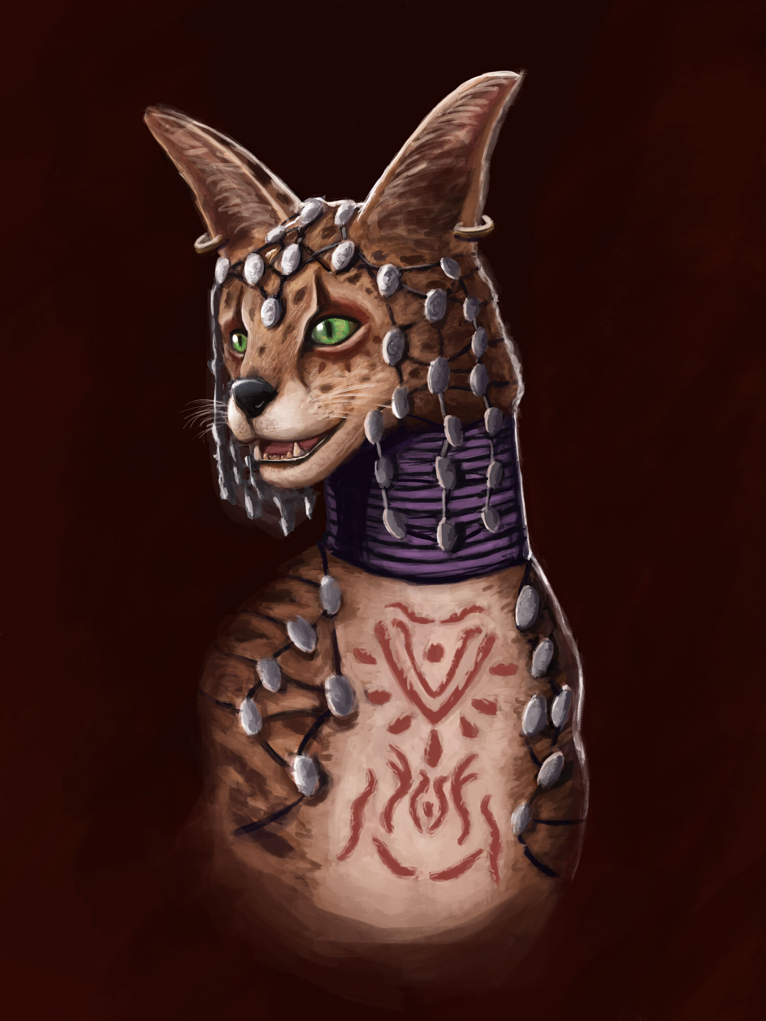 ArtStation - Serval Character Concept