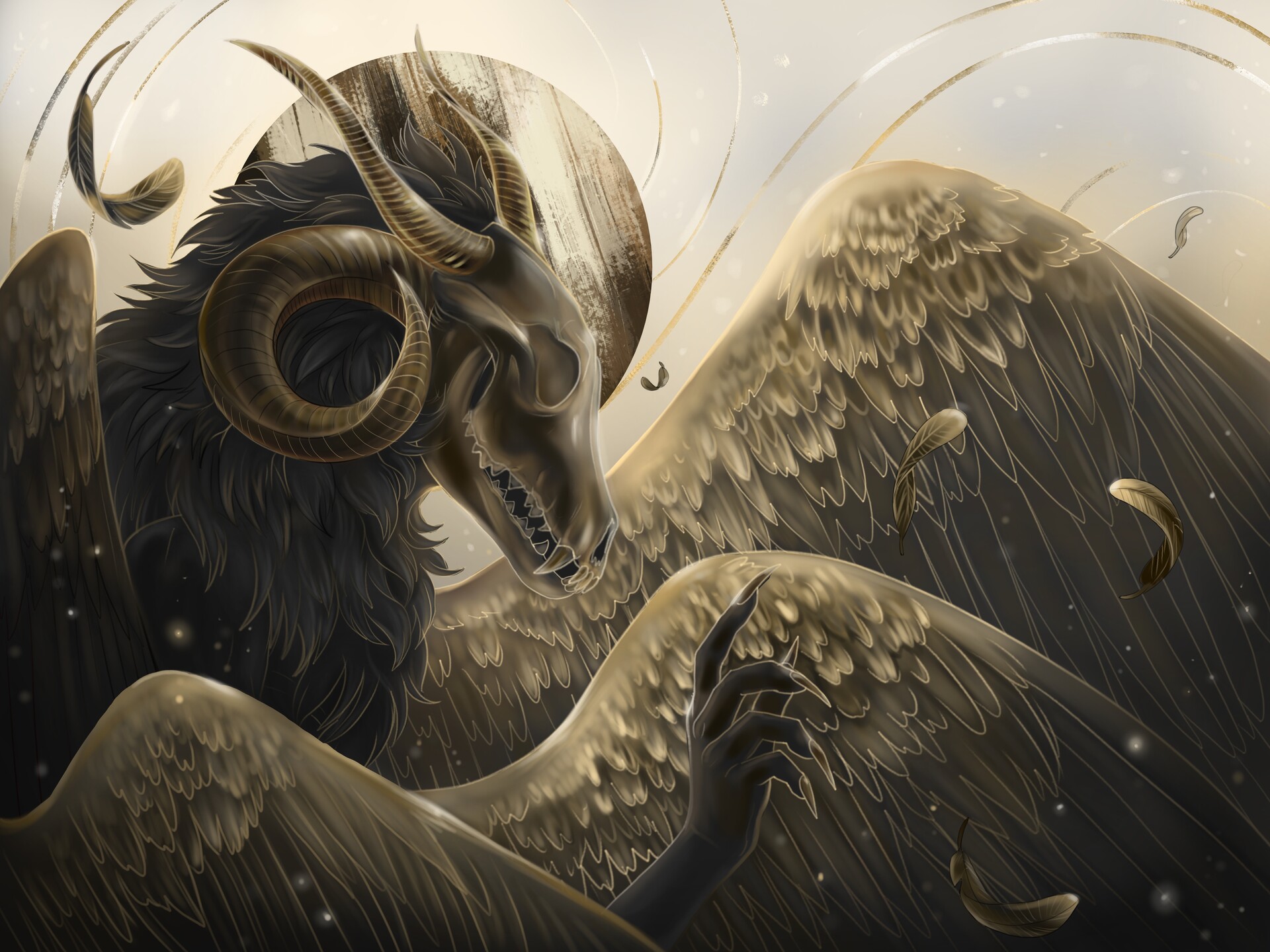 ArtStation - Gold beast