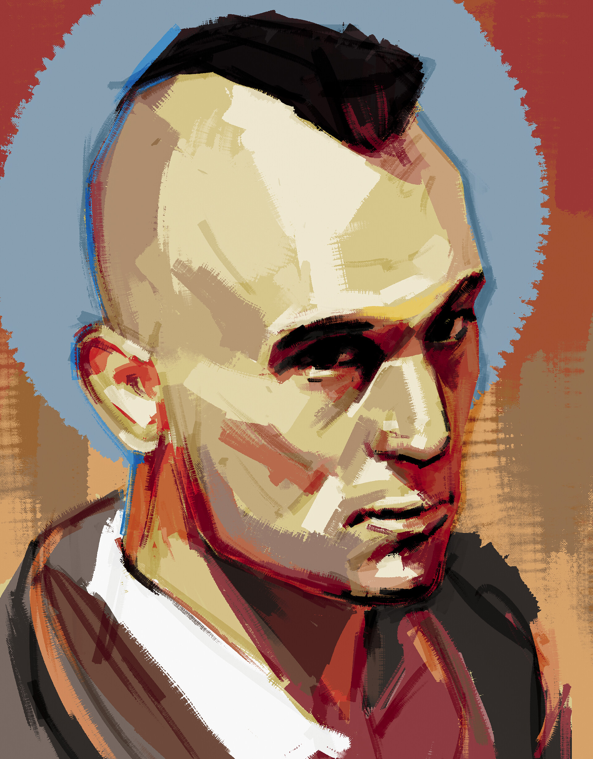 ArtStation - face taxi driver