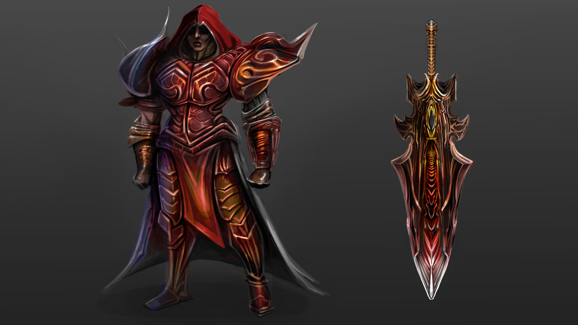 ArtStation - knight concept art