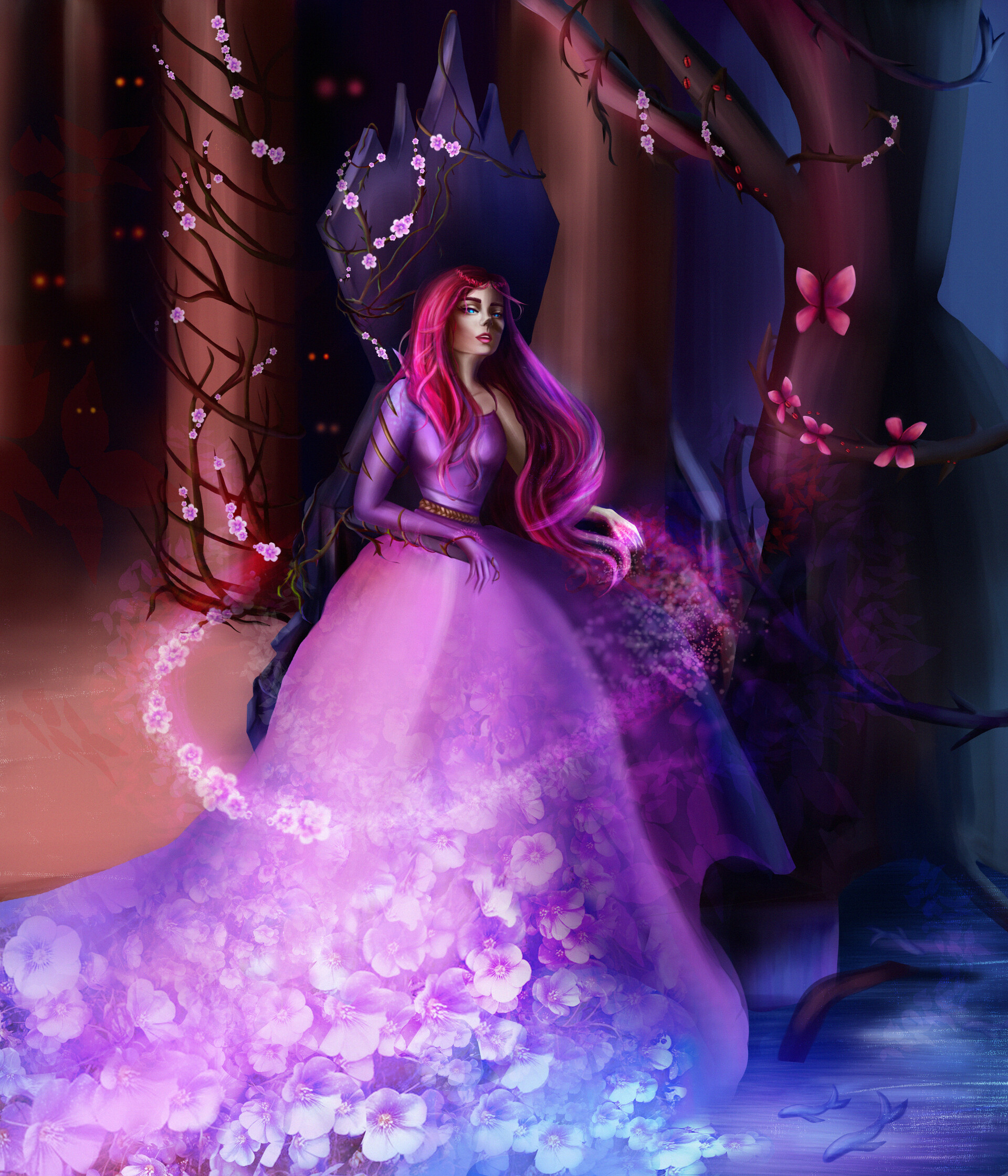 ArtStation - The Nymph of Creation