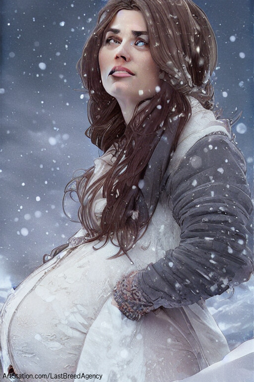 ArtStation - When in WInter in Tallinn